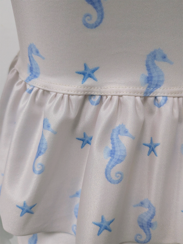 SWIMSUIT PAULINA_SAND SEAHORSE | Sally Kids USA